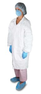 PPE Apparel - Disposable Lab Coats - Life Science Products