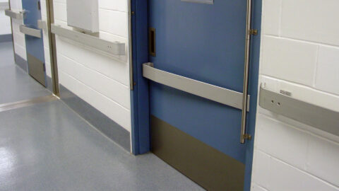 Sani-Rail Door Light Covers - Life Science Products