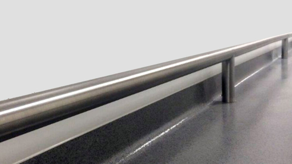 Sani-Rail Crash Rails | Life Science Products